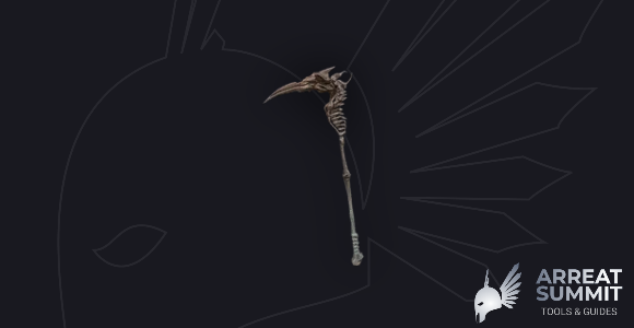 Bone Scythe - Two-Handed Axe